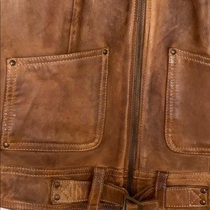 Blur | Jackets & Coats | Italian Leather Jacket | Poshmark